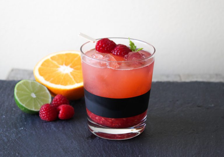 Raspberry Tequila Sunrise- The Little Epicurean