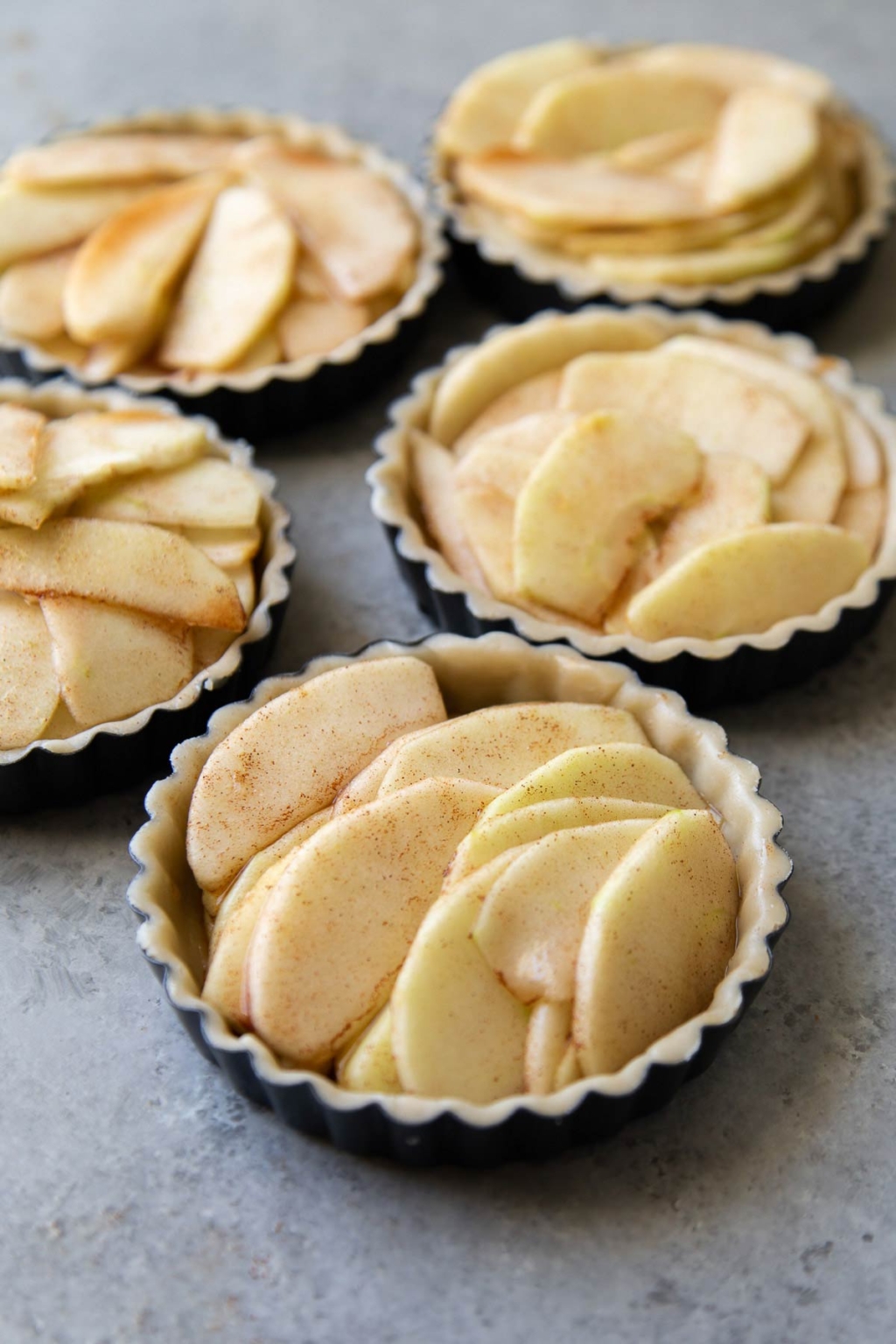 Mini Apple Tarts- The Little Epicurean