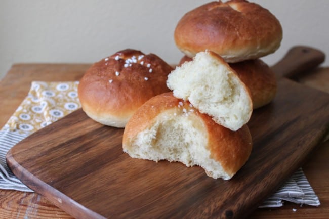 Soft Milk Buns- The Little Epicurean