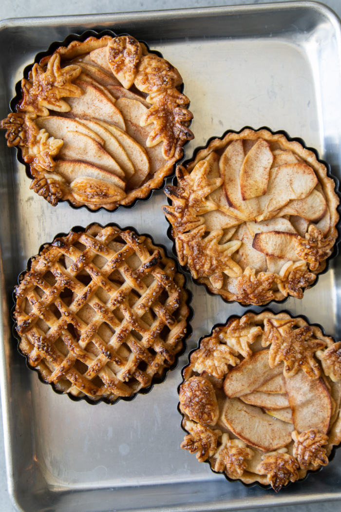 Mini Apple Tarts- The Little Epicurean