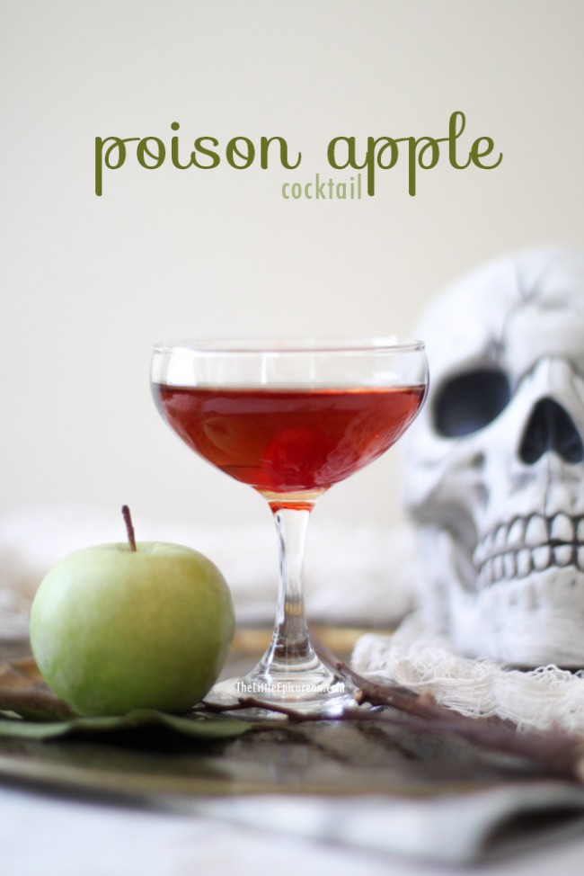 Poison Apple Cocktail - The Little Epicurean