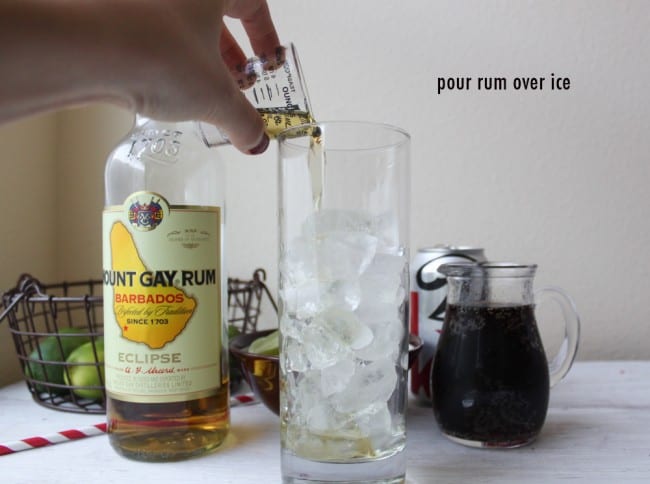 Cuba Libre (Coke Rum and Lime)- The Little Epicurean