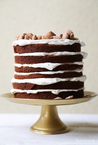 Gingerbread Layer Cake-The Little Epicurean