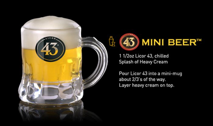 Licor 43 Mini Beer- The Little Epicurean