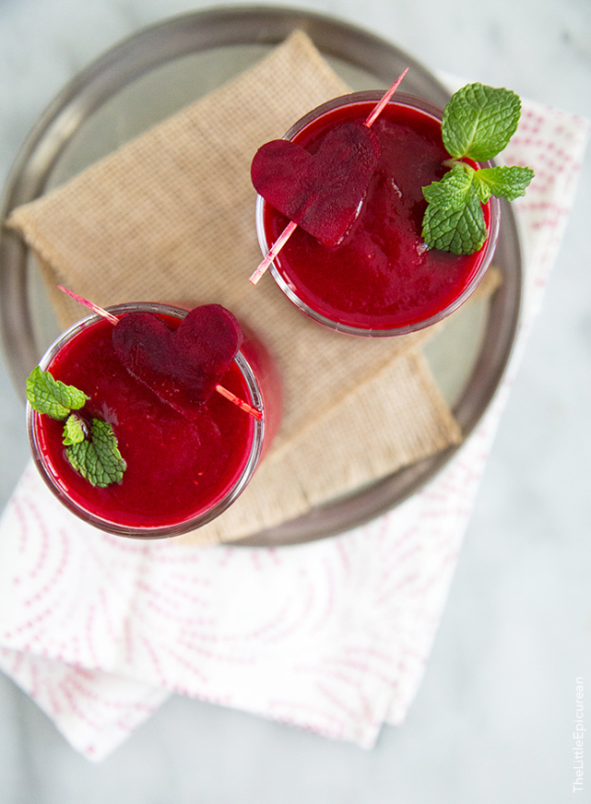 Heart Beet Smoothie - The Little Epicurean