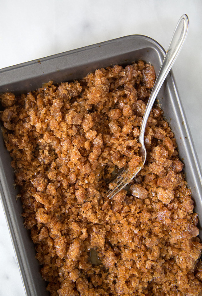 Espresso Granita with Ice Cream-The Little Epicurean