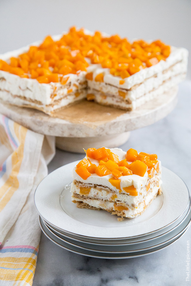 Mango Royale (Filipino Icebox Cake)-The Little Epicurean
