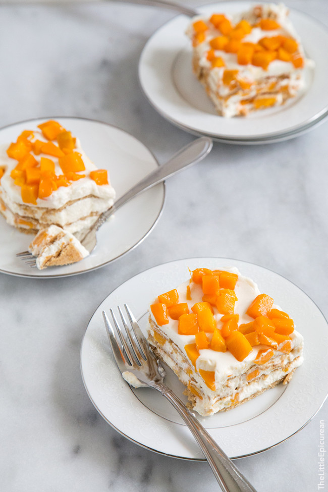 Mango Royale (Filipino Icebox Cake)-The Little Epicurean