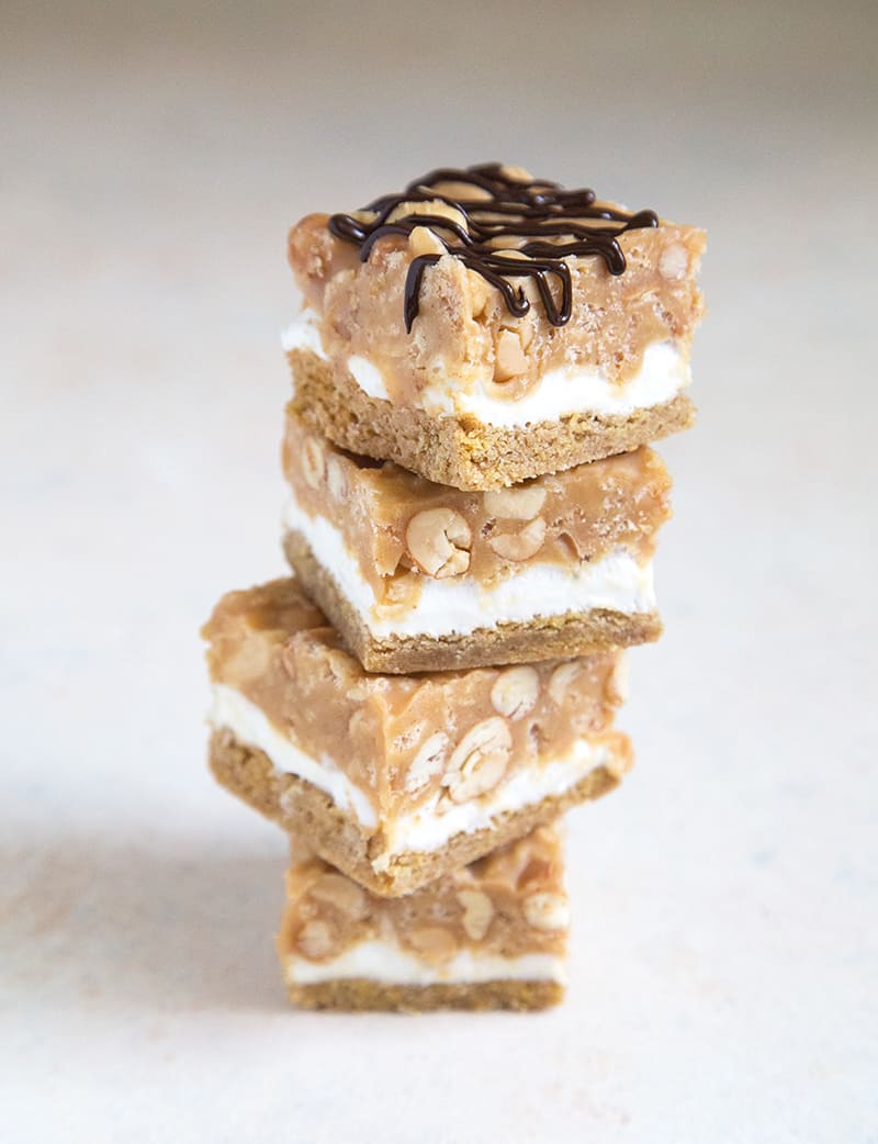 Peanut Marshmallow Bars - The Little Epicurean