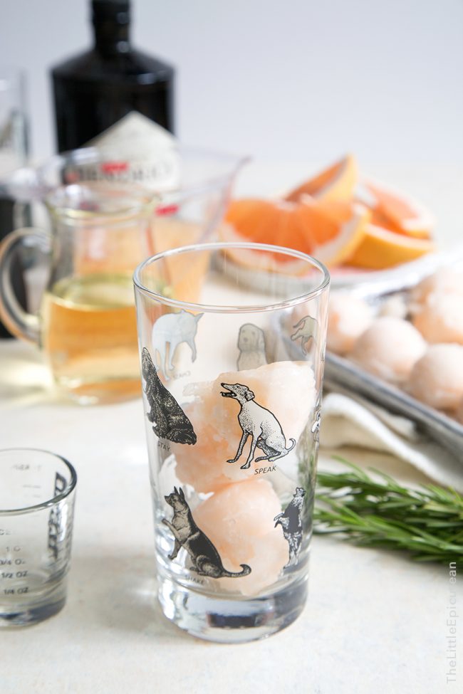 Greyhound Cocktail Floats - The Little Epicurean