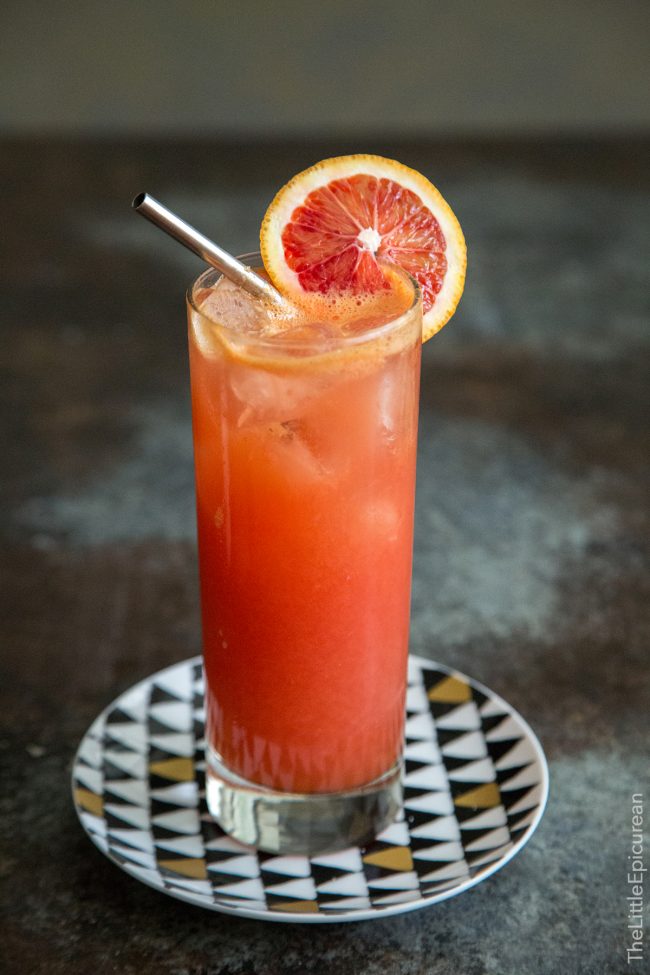 Sparkling Ginger Citrusade (Non-alcoholic)-The Little Epicurean