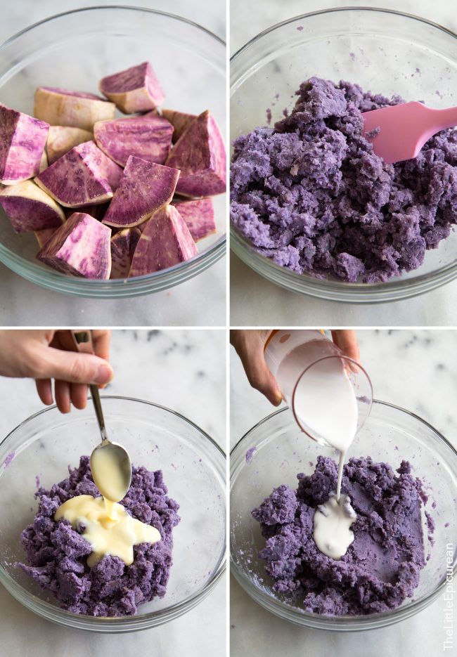 Ube Swirl Bread (Purple Yam Swirl Bread)-The Little Epicurean
