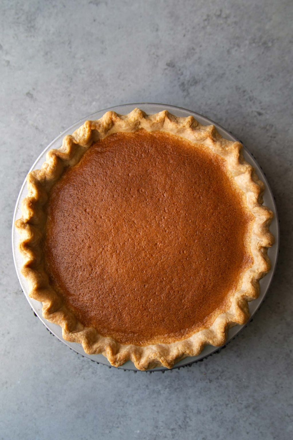 Filipino Egg Pie (custard pie)- The Little Epicurean