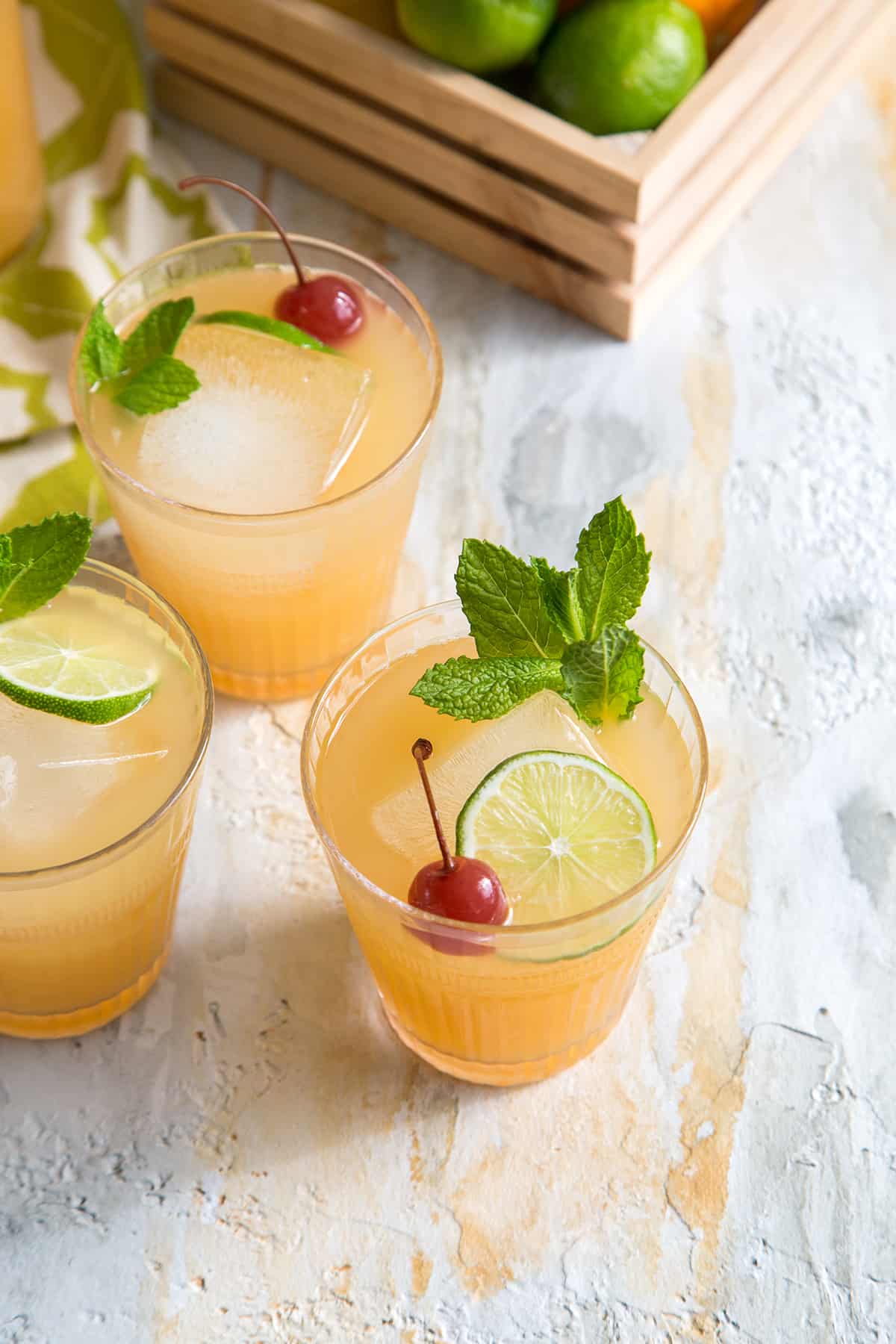 Citrus Rum Punch - The Little Epicurean