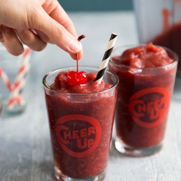Cherry Jack and Coke Slushies- The Little Epicurean