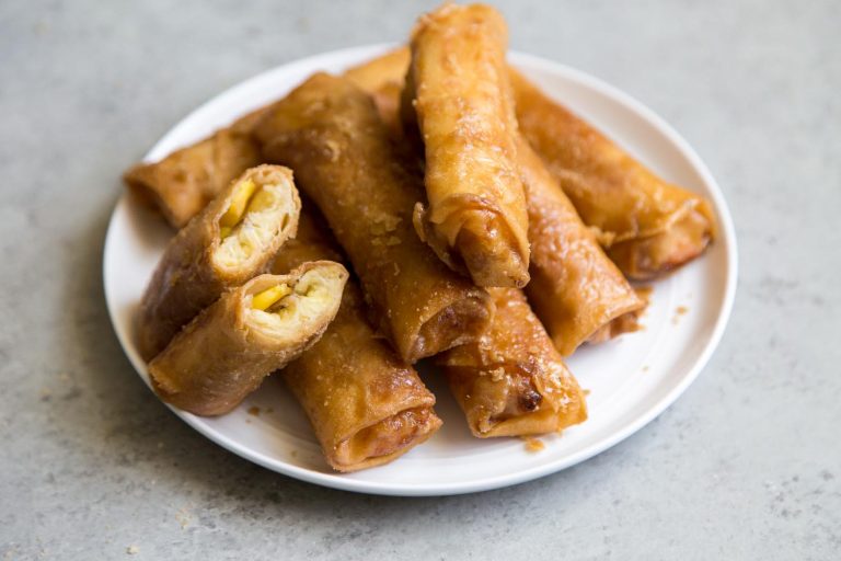 Turon (Filipino Fried Banana Rolls)- The Little Epicurean