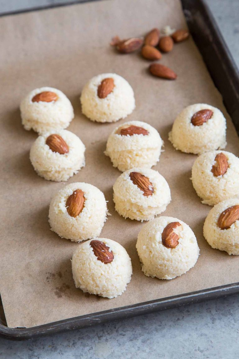 Dark Chocolate Almond Joy Truffles- The Little Epicurean