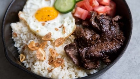 Filipino Beef Tapa (Tapsilog Breakfast)- The Little Epicurean
