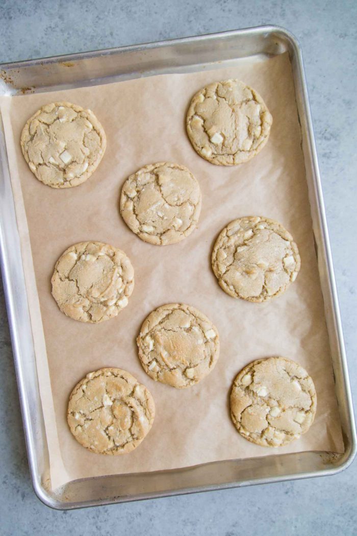 White Chocolate Earl Grey Cookies - The Little Epicurean
