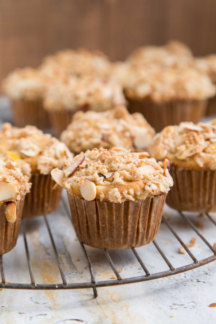 Banana Jackfruit Muffins with Coconut Crumble - The Little Epicurean