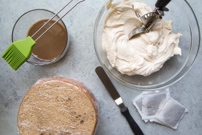 Boba Milk Tea Cake - The Little Epicurean