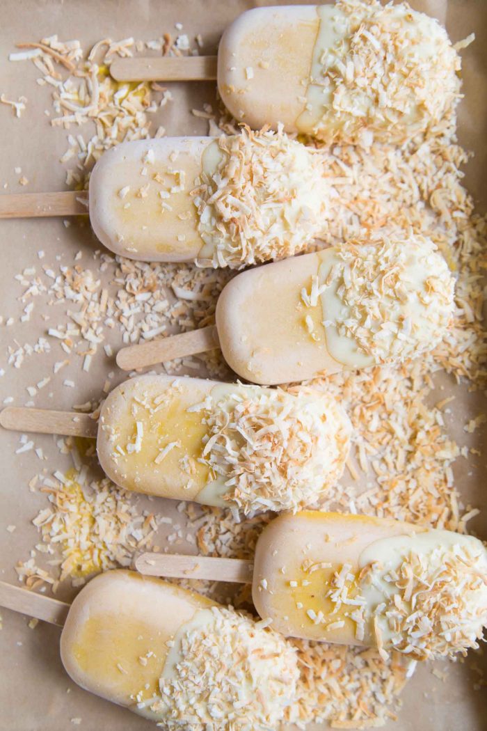 Mango Jackfruit Popsicles - The Little Epicurean
