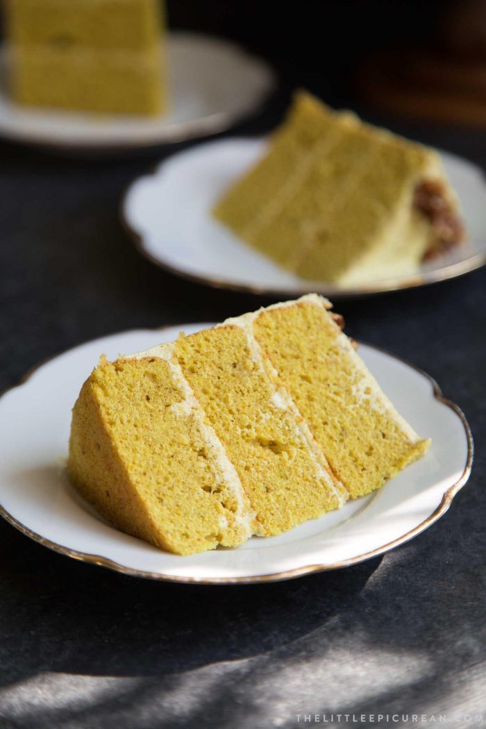 Golden Milk Layer Cake - The Little Epicurean