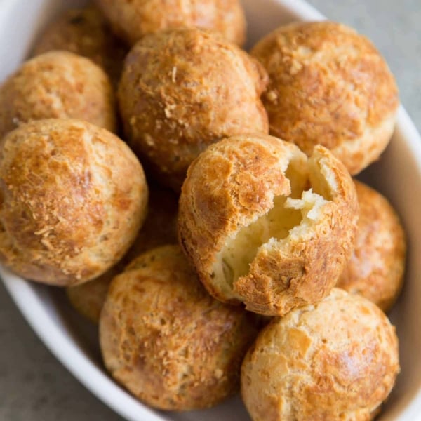Black Pepper Gougeres - The Little Epicurean