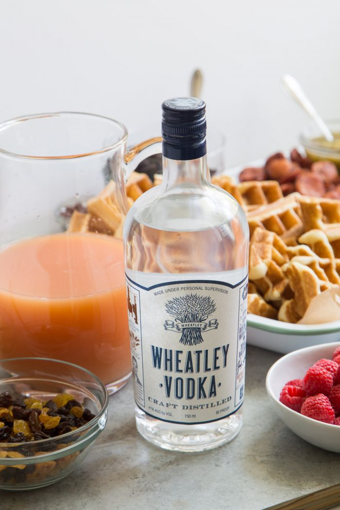 Vodka Spiced Punch and a Waffle Bar - The Little Epicurean