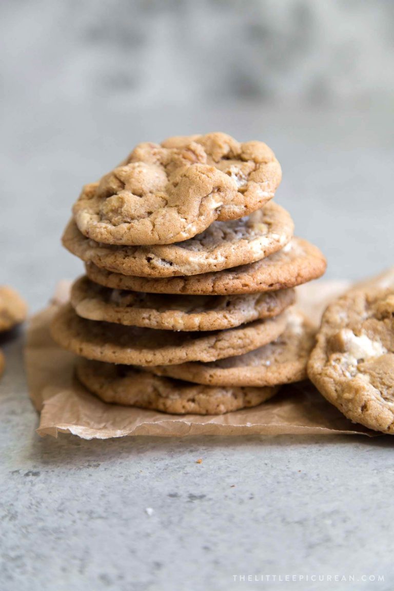 Walnut Halva Cookies - The Little Epicurean