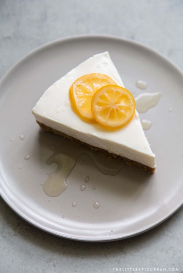 Strawberry Basque Cake - The Little Epicurean