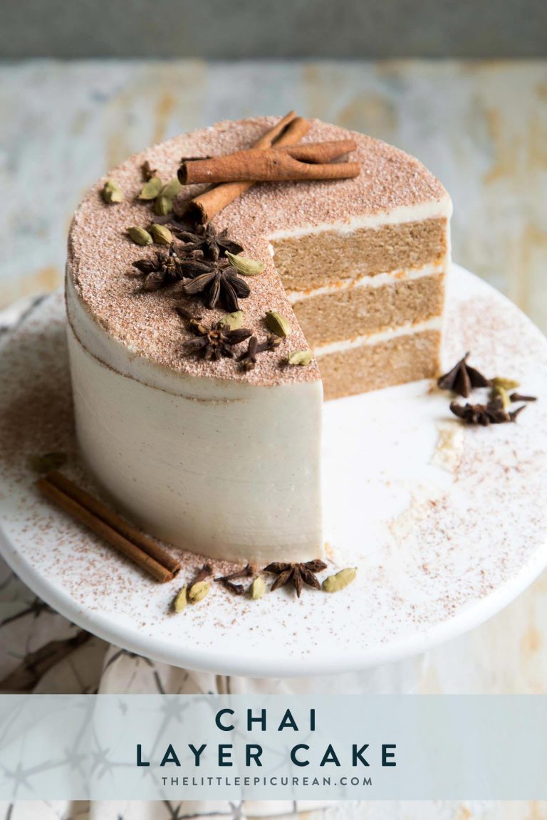 Chai Layer Cake - The Little Epicurean