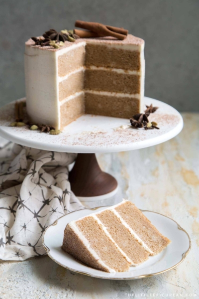 Chai Layer Cake - The Little Epicurean