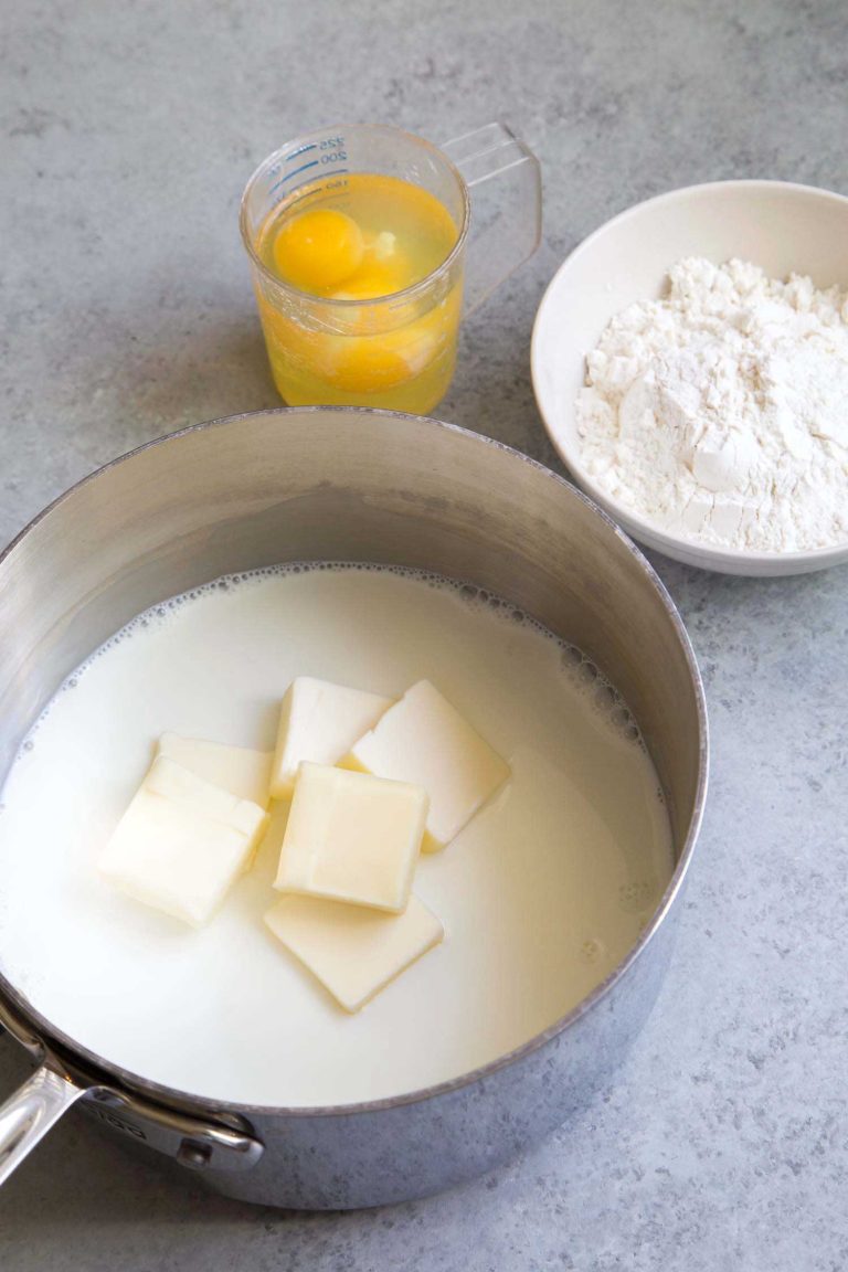 Matcha Cream Puffs - The Little Epicurean
