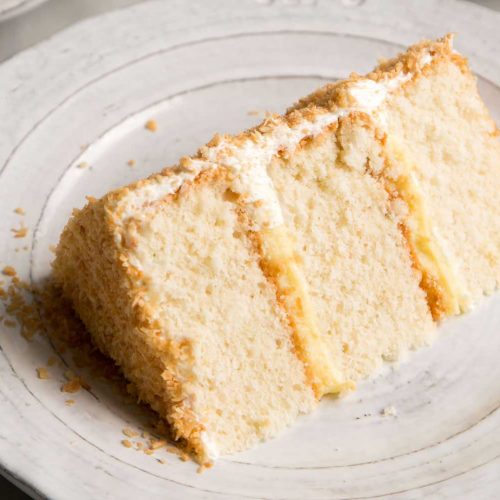 Coconut Cream Cake - The Little Epicurean