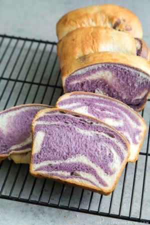 Ube Milk Bread - The Little Epicurean