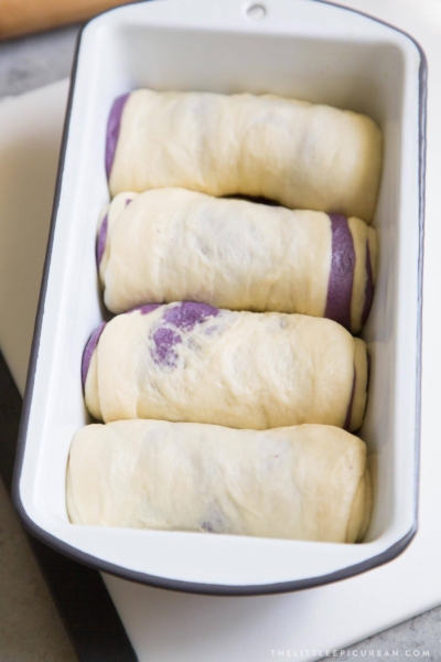 Ube Milk Bread - The Little Epicurean