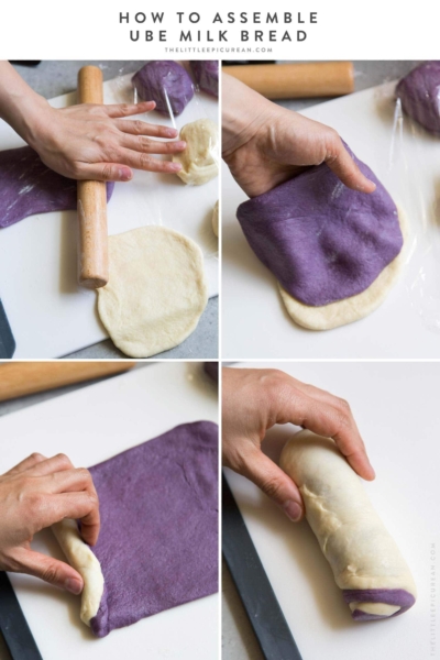 Ube Milk Bread - The Little Epicurean