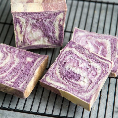 Ube Milk Bread - The Little Epicurean