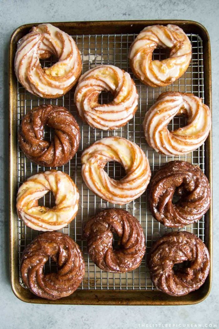 Maple Cruller Doughnuts - The Little Epicurean