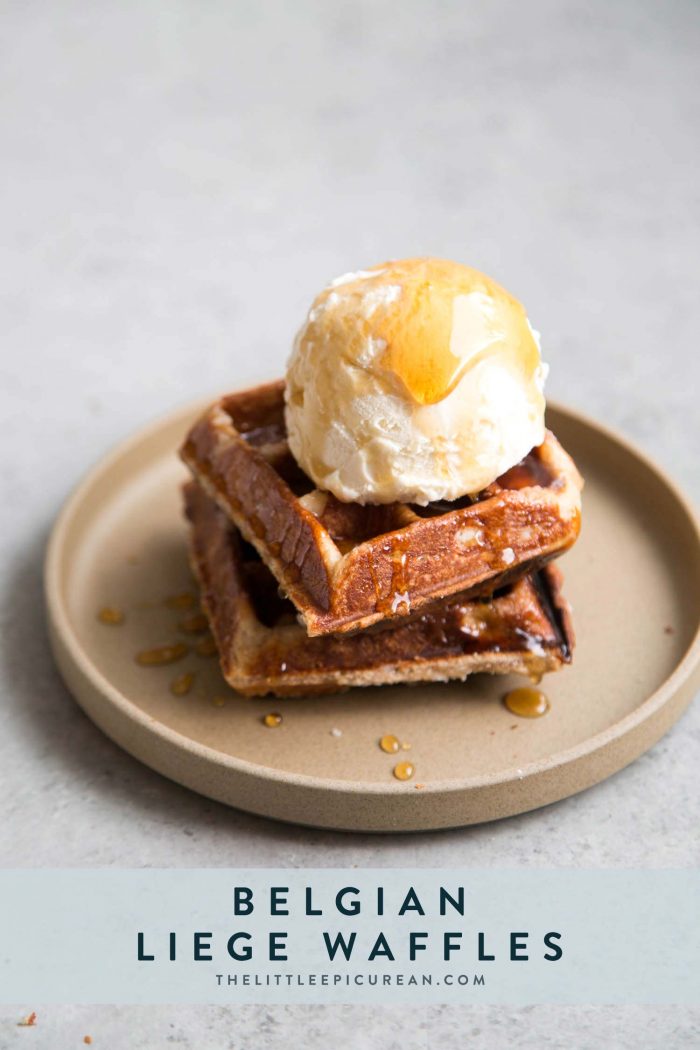 Belgian Liege Waffles - The Little Epicurean