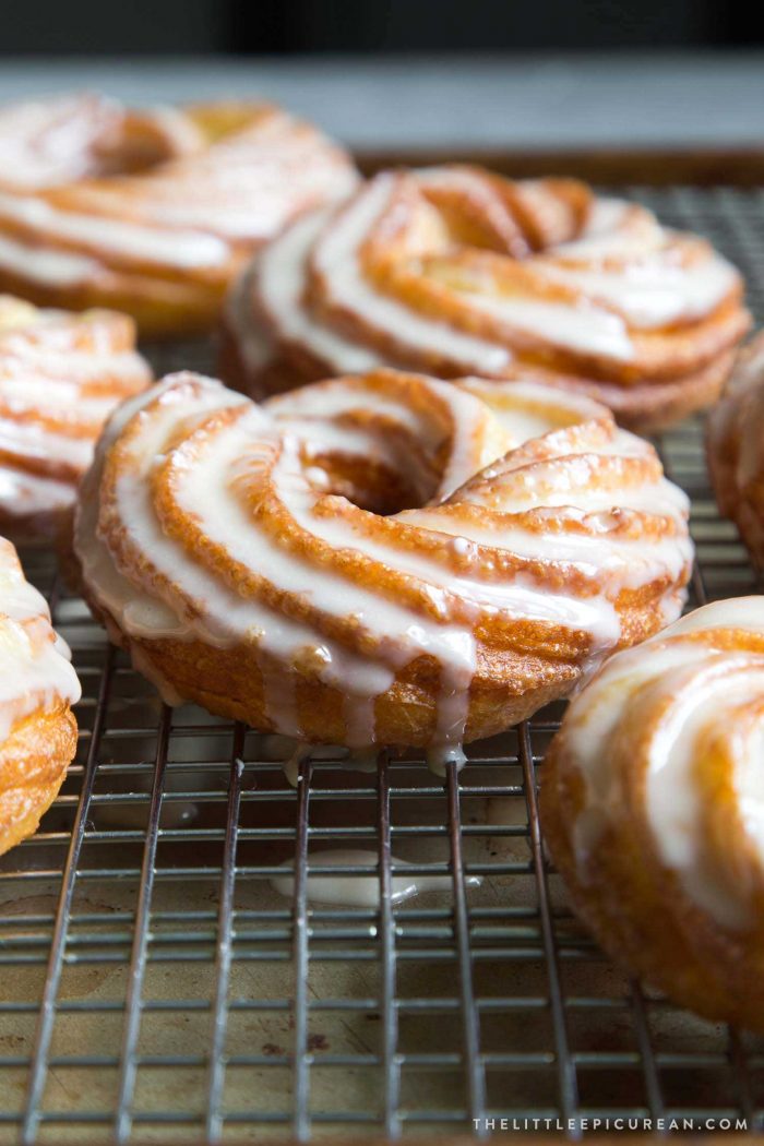 Maple Cruller Doughnuts - The Little Epicurean