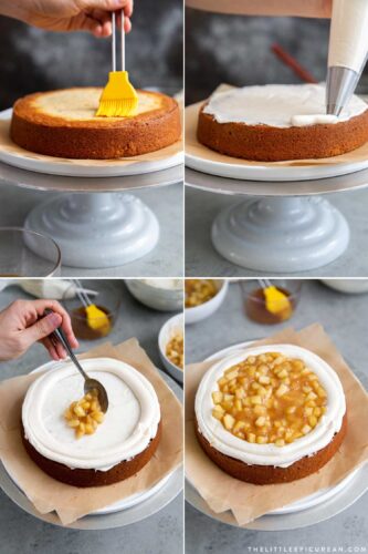 Apple Cider Layer Cake - The Little Epicurean