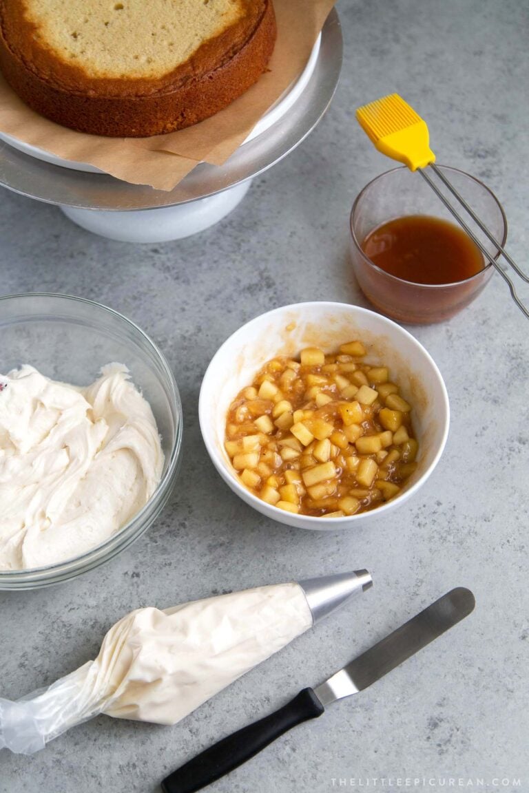 Apple Cider Layer Cake - The Little Epicurean