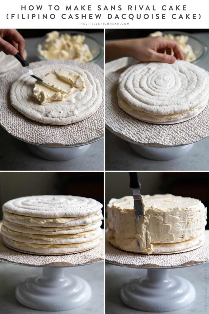 Sans Rival Cake - The Little Epicurean