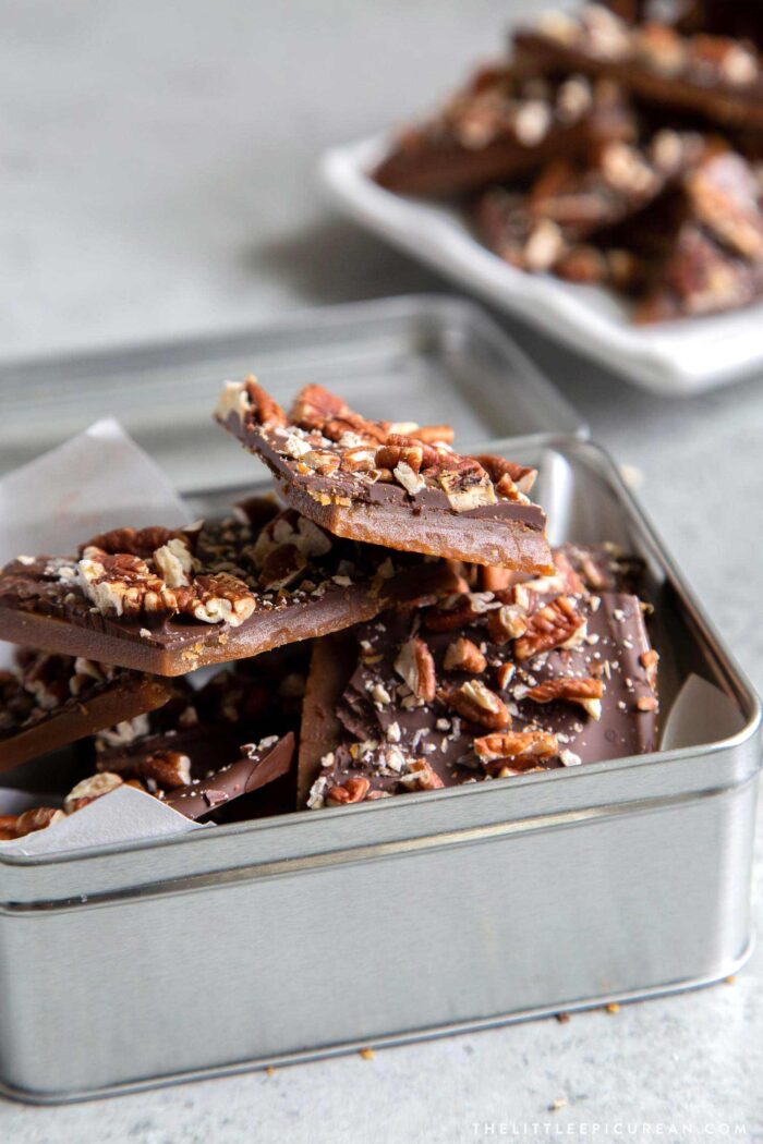 Homemade Toffee - The Little Epicurean