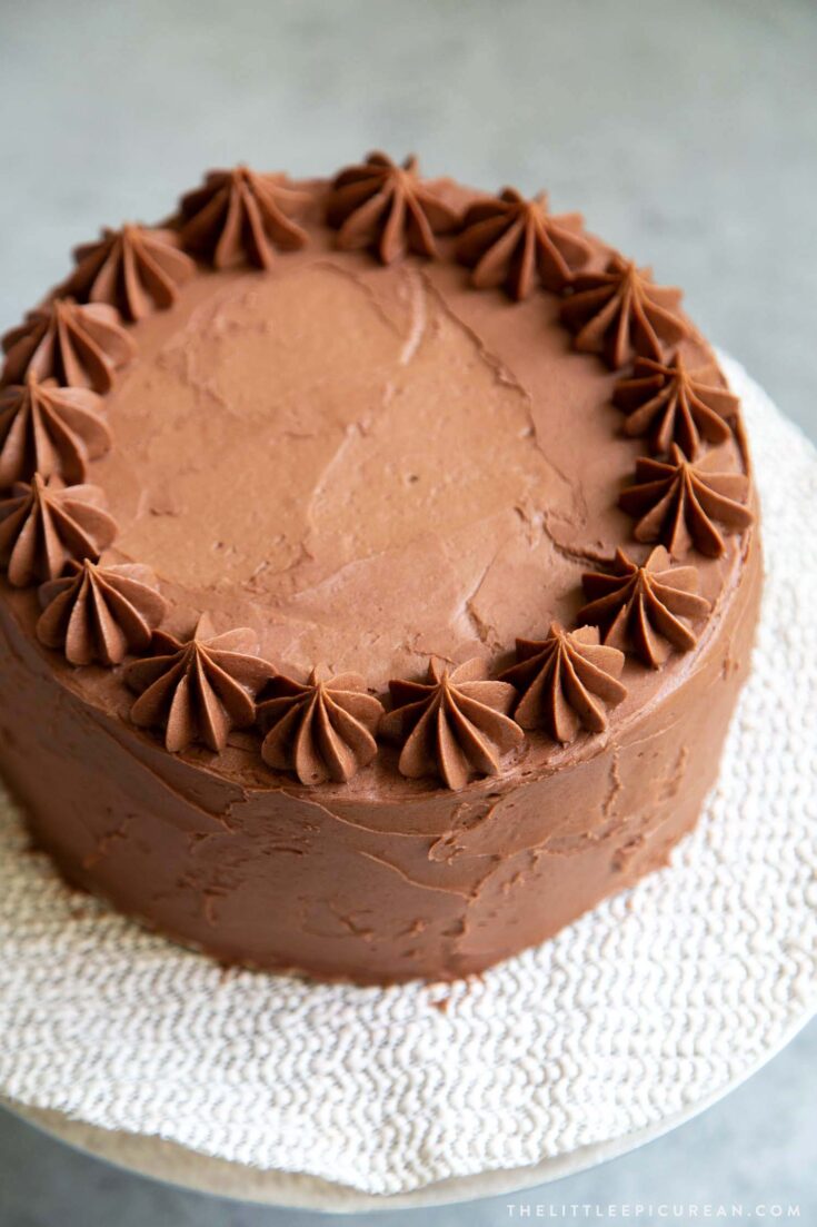 Classic Chocolate Cake - The Little Epicurean