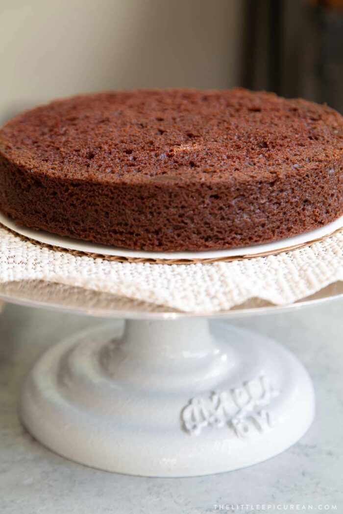 Speckled Egg Chocolate Cake- The Little Epicurean