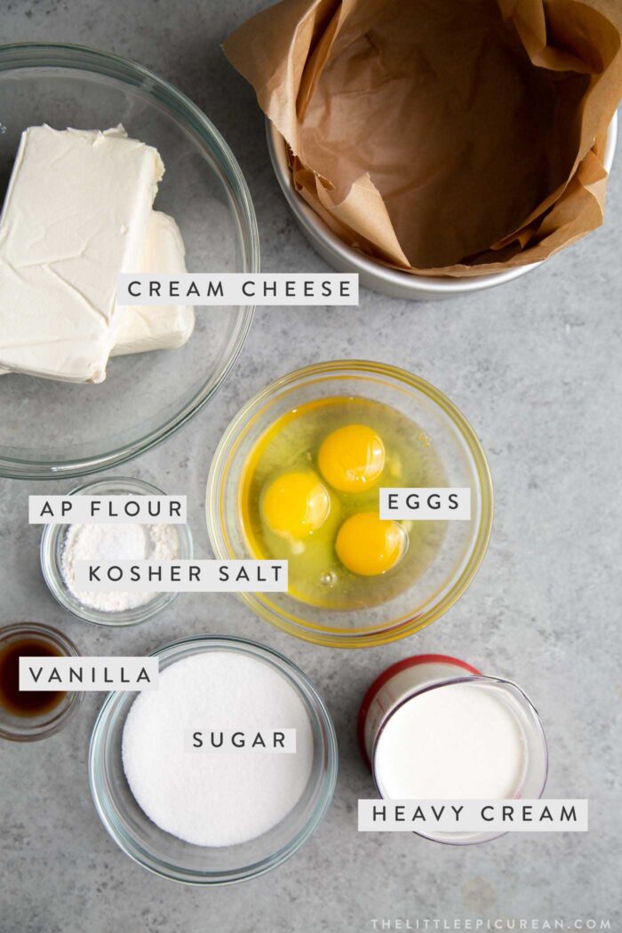 Basque Cheesecake - The Little Epicurean