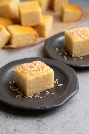 Butter Mochi - The Little Epicurean